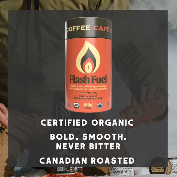 Flash Fuel Organic Instant Coffee - Bulk Canisters - Canadian Heritage ...